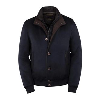 Moorer Janos CS2 Bomberjacke - - Jackets - Herren - Blau - M