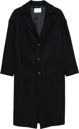 Nine In The Morning Femme, Manteaux, Bleu, Taille: 38 FR Single-Breasted Coat
