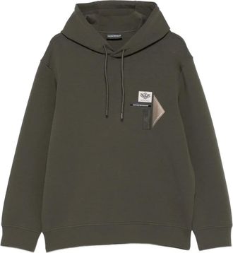 Emporio Armani Homme, Sweatshirts et sweats &agrave; capuche, Vert, Taille: XL Sweat &agrave; capuche &agrave; cordon de serrage