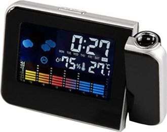 Artibetter Wecker Projektorwecker Deckenprojektionsuhr Projektor F&uuml;r Decke Projektoruhr Wandzeitprojektionsuhr Heimwanddekoration Projektionswecker Uhrprojektor 