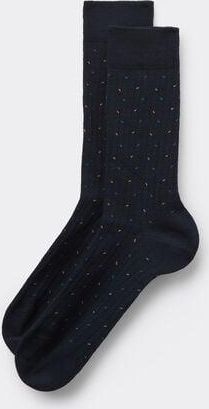 Calzedonia Gemusterte Baumwollsocken Für Herren Blau