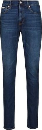 Calvin Klein Jean denim Slim Taper en coton m&eacute;lang&eacute;