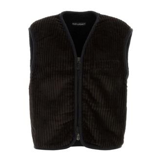 Our Legacy Homme, Vestes, Brun, Taille: M Top Vest