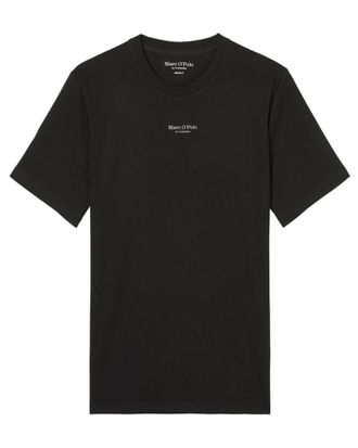 Marc O'Polo T-Shirt aus Baumwolle mit Label-Print, Regular Fit in