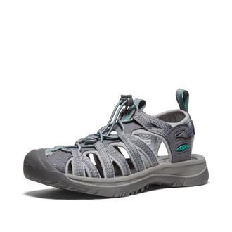 Keen Damen Whisper Sandalen, Grau Medium Grey Peacock Green, 40.5 EU