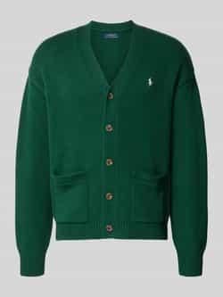 Polo Ralph Lauren Relaxed Fit Strickjacke aus reiner Baumwolle