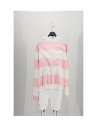Dior Womens Pullover Pink Cotton Sweater