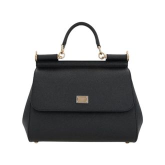 Dolce & Gabbana Sac &agrave; main Sicily Grand Mod&egrave;le - Femme - Sacs - Noir - Taille: ONE Size