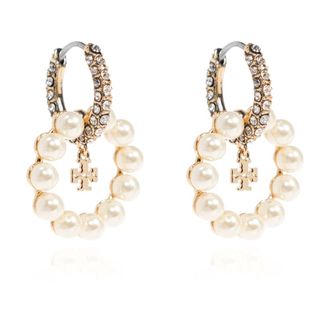 Tory Burch Femme, Accessoires, Jaune, Taille: ONE Size Earrings