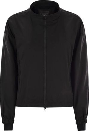 Herno Femme, Vestes, Noir, Taille: 36 FR Bomber Jacket
