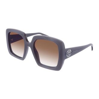 Alexander McQueen Grey/Brown Shaded Sonnenbrillen - - Accessories - Damen - Mehrfarbig - 54 MM