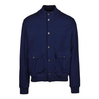 Circolo 1901 Homme, Vestes, Bleu, Taille: XL Veste Tricot&eacute;e