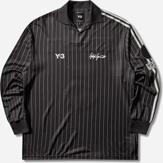 adidas Y-3 Zinedine Zidane Football Longsleeve Jersey Black