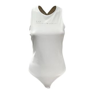 Emporio Armani Wei&szlig;e Basic Tops 7W000338Af12625U0002 - - Tops - Damen - Wei&szlig; - XS