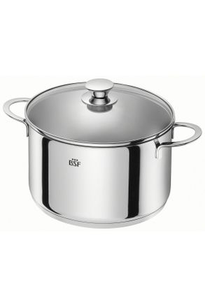 BSF Kochtopf BSF Bordeaux, Glas, 6 L, rund, Messskala, Sandwichboden, Kochen, T&ouml;pfe, Kocht&ouml;pfe