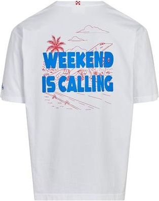 MC2 Saint Barth T-shirt amples&eacute;rigraphi&eacute; en coton