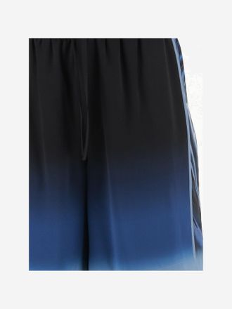 Casablanca Mens Short Pants With Graphic Print Silk