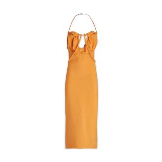 Jacquemus Midi-Kleid - - Dresses - Damen - Gelb - 2XS