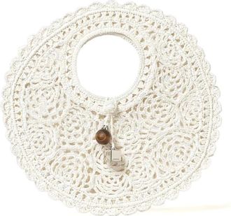 Jacquemus Femme, Sacs, Blanc, Taille: ONE Size Le Petit Rond Spiaggia