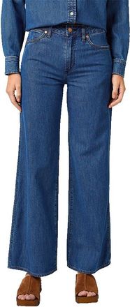 Wrangler Damen Jeans World Wide, Wide Leg Fit, Weites Bein