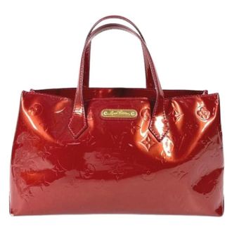 Louis Vuitton Pre-owned Vintage Monogram Vernis Tote - Femme - Pre-owned - Rouge - Taille: ONE Size