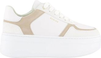 Nubikk Femme, Chaussures, Blanc, Taille: 41 EU Bayou Platform Baskets