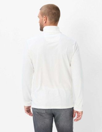 Brax Rollkragenpullover Style BENNO Hi-FLEX Jersey: Langarmshirt im Baumwollmix