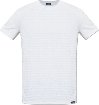 Dsquared2 Monogram Underwear T-Shirt - - Tops - Herren - Wei&szlig; - M