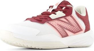New Balance Chaussures de tennis 696v6 pour femme, Blanc/bordeaux monarque, 41 EU