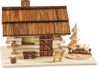 Saico Räucherhaus Garten-Blockhaus