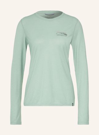 Patagonia Longsleeve Cool Trail gruen