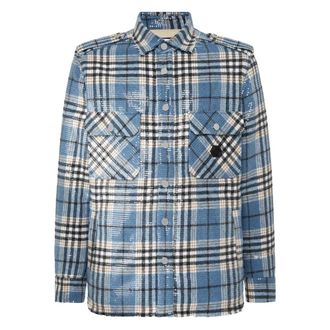 Philipp Plein Herren, Shirts, Blau, SGr&ouml;&szlig;e