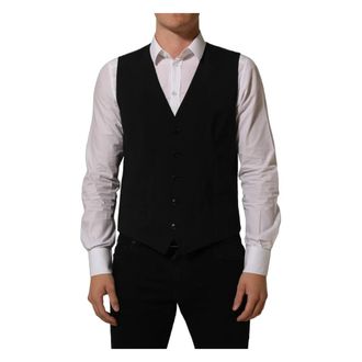 Dolce & Gabbana Weste - - Suits - Herren - Schwarzk - L
