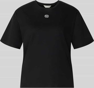 Moss Copenhagen Regular Fit T-Shirt aus reiner Baumwolle Modell Melea