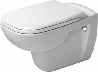 Duravit Duravit D-Code - Wand-WC mit WC-Sitz SoftClose, Alpinwei&szlig; 45350900A1
