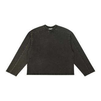 Entire studios Entire Studios - Heavy Long Sleeve - Homme - Sweatshirts et sweats &agrave; capuche - Noir - Taille: S