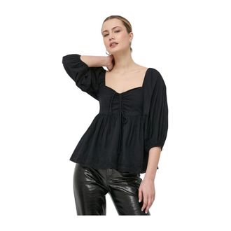 Notes du Nord Femme, Blouses et Chemises, Noir, Taille: 36 FR Blouses
