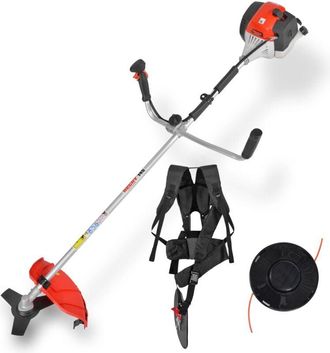 Hecht Motorsense Benzin Hecht 41cm 2 ps Rasen Trimmer Gras Kanten Frei Schneider M&auml;her