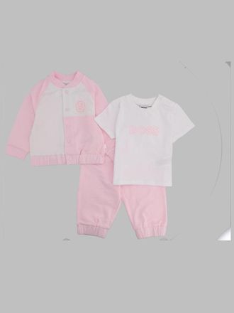 HUGO BOSS Monogram Cotton-Stretch Tracksuit & T-Shirt Set