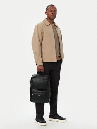 Calvin Klein Rucksack Calvin Klein Raised Double Pocket Backpack LV04D3493G Schwarz