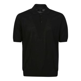 Ballantyne Homme, Tops, Noir, Taille: M Polo Chemises