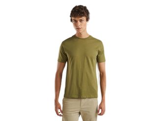 Benetton Herren 3u53j1f15 T-Shirt, gr&uuml;n, Medium
