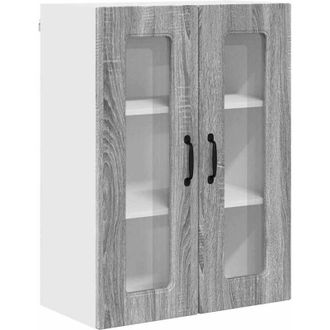 vidaXL Küchenwandschrank Graues Sonoma 60 x 31 x 80 cm Holzwerkstoff vidaXL