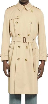 Burberry Homme, Manteaux, Beige, Taille: XL M RW D Trench Crois&eacute;