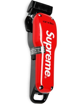 SUPREME tondeuse ajustable &agrave; logo - Rouge