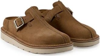 Clarks Lederpantoletten in Braun