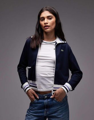 Lacoste Jacke in Marineblau, Kombiteil