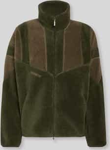 adidas Originals Relaxed Fit Teddyjacke mit Stehkragen