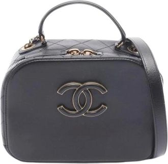 Chanel Sac bandouli&egrave;re vintage Pre-owned - Femme - Pre-owned - Noir - Taille: ONE Size