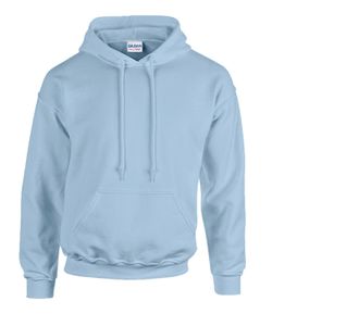 Gildan Sweatshirt mit Kapuze Heavy Blend XXL,1x Light Blue & 1 HLKauf Block